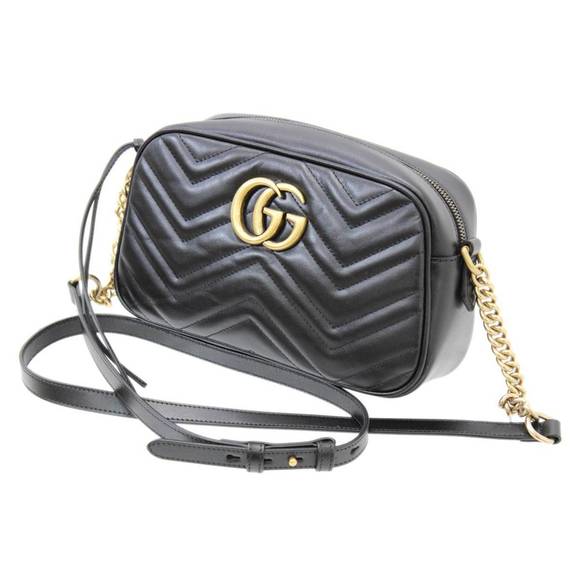 Gucci | Bags | Gucci Gucci Gg Marmont Quilted Small Shoulder Bag ...